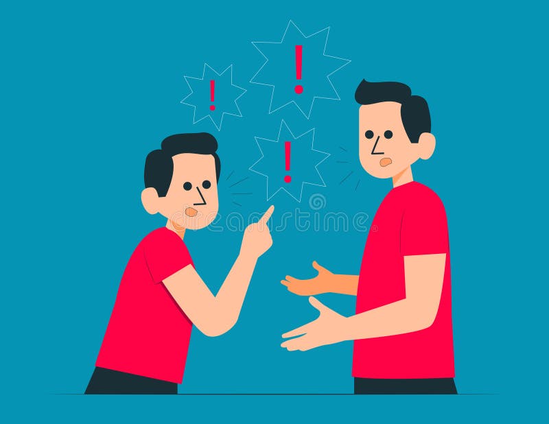 Arguing Cartoon People Stock Illustrations – 2,743 Arguing Cartoon ...