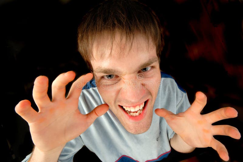 Aggressive person stock image. Image of approach, superiority - 2627461