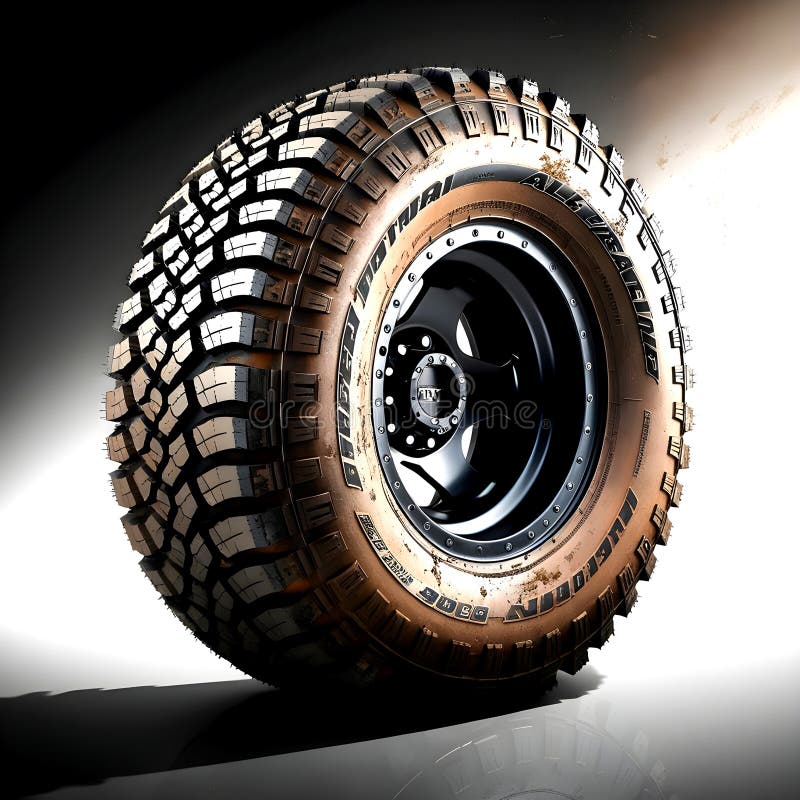 The Aggressive Tread Pattern and Mud Accents Highlight Durability and ...