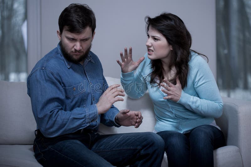 Aggressive woman stock image. Image of problem, mistreat - 51017709