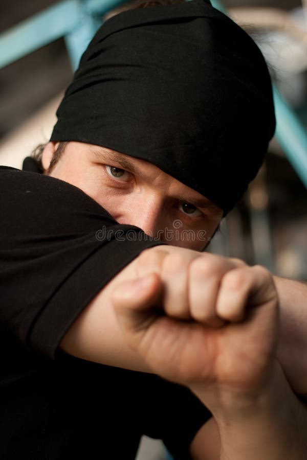 Aggressive Young Man Portrait Stock Photo - Image of stressed, hooligan ...