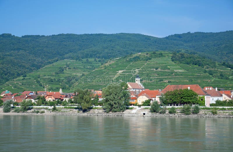 Aggsbach,Wachau Valley,Austria Stock Image - Image of valley ...