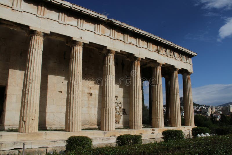 Aghora, Athens, Greece stock photo. Image of agora, patroos - 107700686