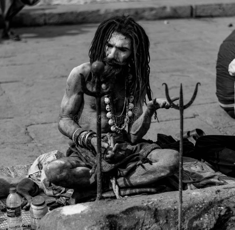 Aghori Baba Prepare for Yag Editorial Photo - Image of baba, aghori ...