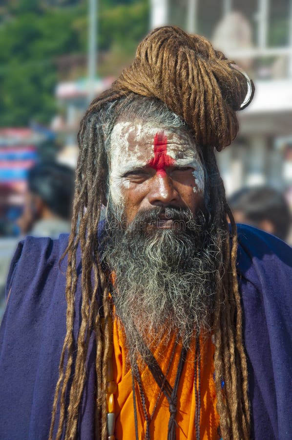 Aghori Sage at Haridwar, India Editorial Photography - Image of lord ...