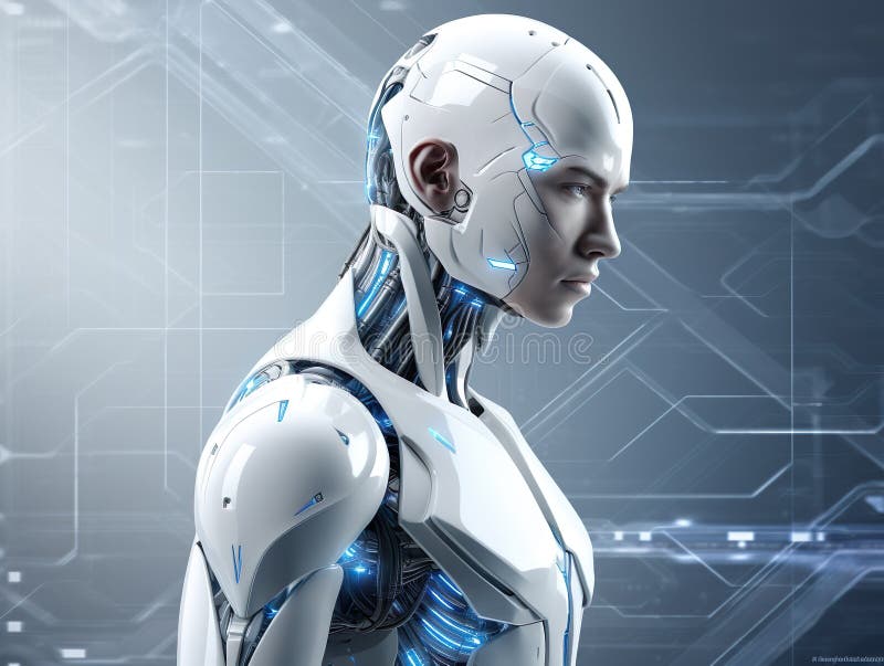 AGI - an Artificial General Intelligence Stock Illustration ...