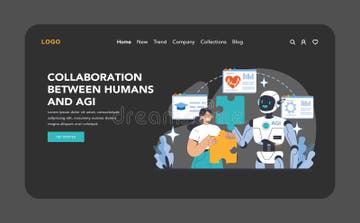 Human Ai Collaboration Stock Illustrations – 5,263 Human Ai ...