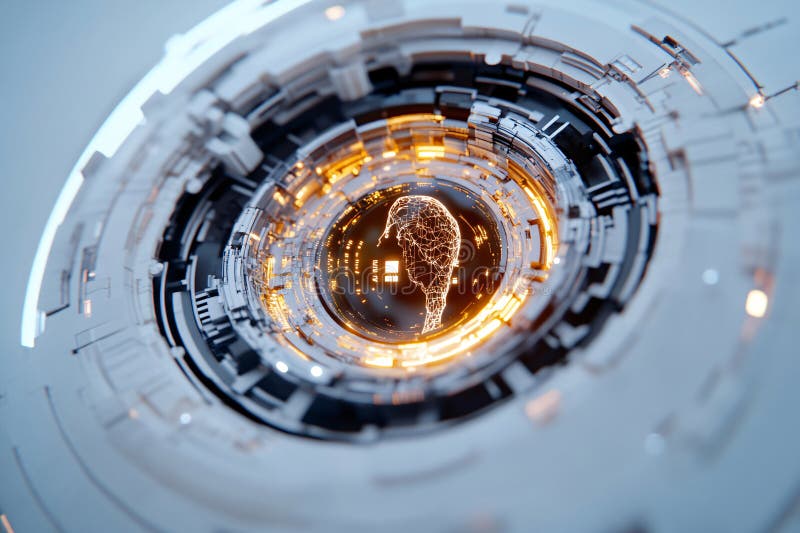 AGI Mechanical Sphere Design Stock Image - Image of science, design ...