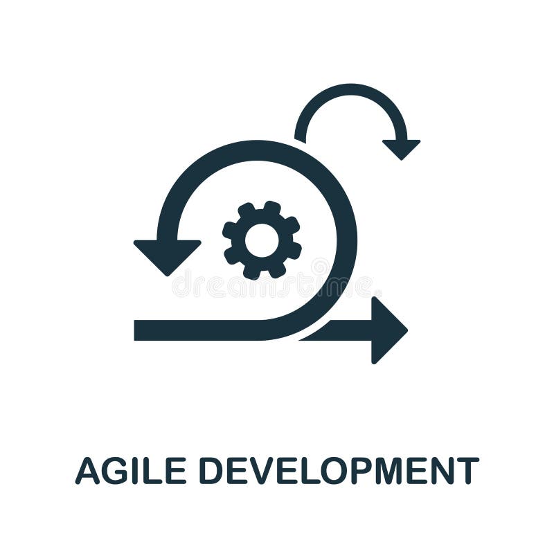 Agile Development Icon. Monochrome Simple Agile Development Icon for ... Agile Development Icon. Monochrome Simple Agile Development Icon for ...
