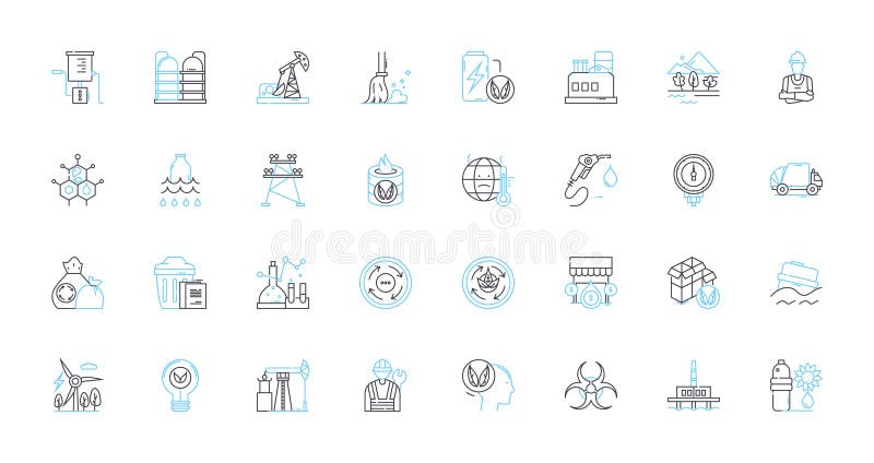 Agile Development Linear Icons Set Iterative Scrum Sprint