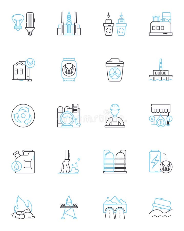 Agile Development Linear Icons Set Iterative Scrum Sprint