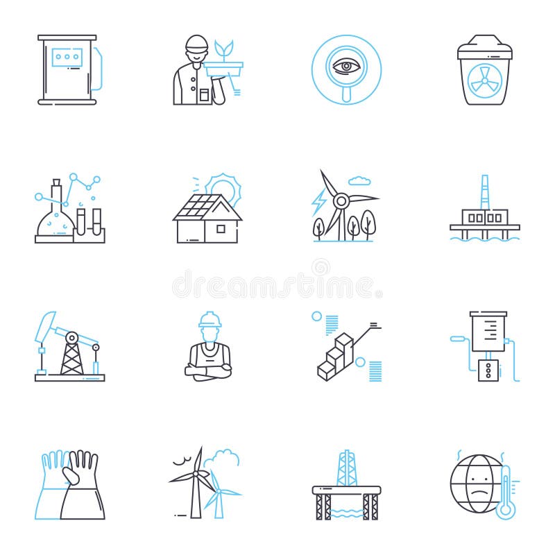 Agile Development Linear Icons Set Iterative Scrum Sprint