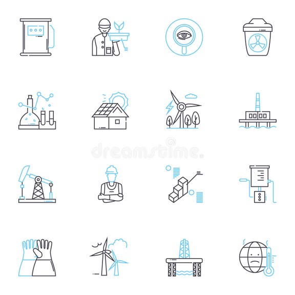 Agile Development Linear Icons Set Iterative Scrum Sprint