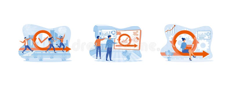 Agile Development Process. Scrum Task Board. Agile Approach Stock ...