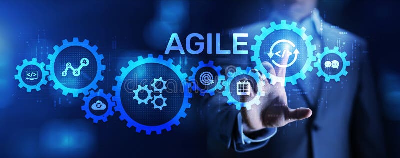 Agile Flexible Software Development Technique. Technology Concept Stock ... Agile Flexible Software Development Technique. Technology Concept Stock ...
