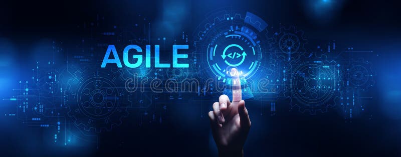 Agile Flexible Software Development Technique. Technology Concept Stock ... Agile Flexible Software Development Technique. Technology Concept Stock ...