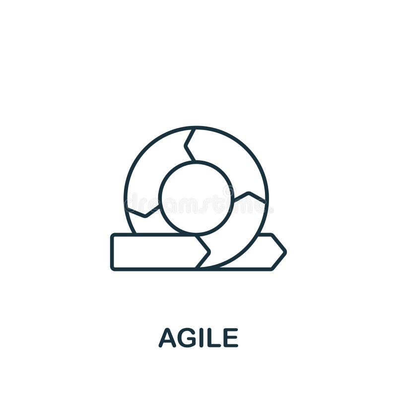Agile Icon. Monochrome Simple Business Intelligence Icon for Templates ... Agile Icon. Monochrome Simple Business Intelligence Icon for Templates ...