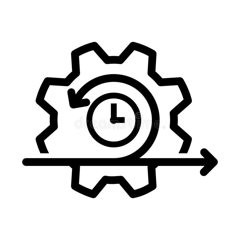 Agile Icon, Vector Illustration Stock Vector - Illustration of flow ...