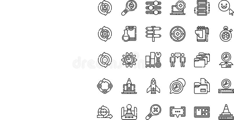 Agile Icons High-Quality Vector Icons Collection with Editable Stroke ...