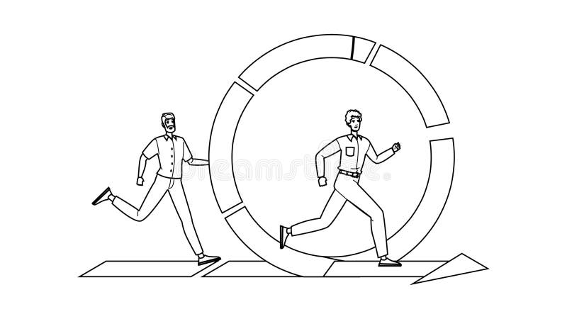 Agile Iterative Development Vector Stock Vector - Illustration of model ...