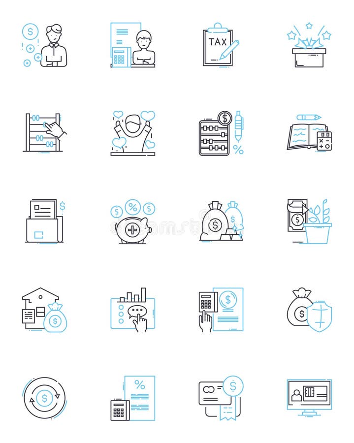 Agile Method Linear Icons Set. Iterative, Scrum, Collaboration ...