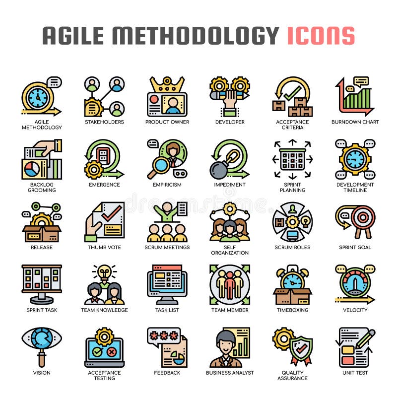 Methodology Icons Stock Illustrations – 567 Methodology Icons Stock ...