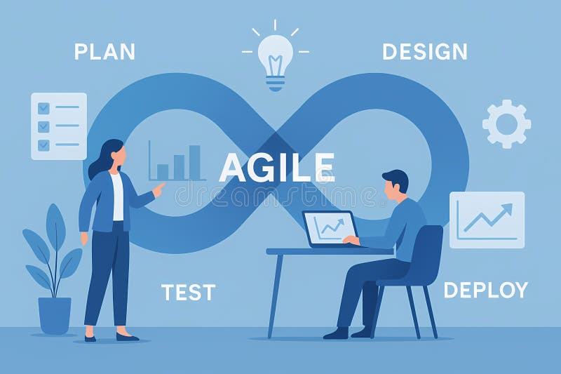 Framework Software Development Methodology Process Diagram Stock Illustrations – 291 Framework ...