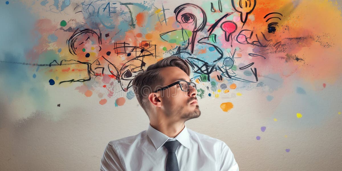 Visualizing Thinking Stock Illustrations – 199 Visualizing Thinking ...