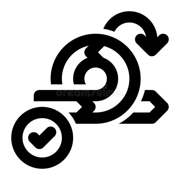 Definition of Ready, Agile, Scrum Outline Icon Stock Vector ...