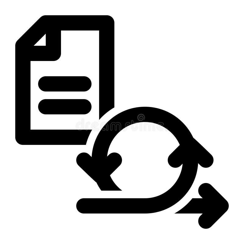 Documentation, Agile, Agile Documentation Outline Icon Stock Vector ...