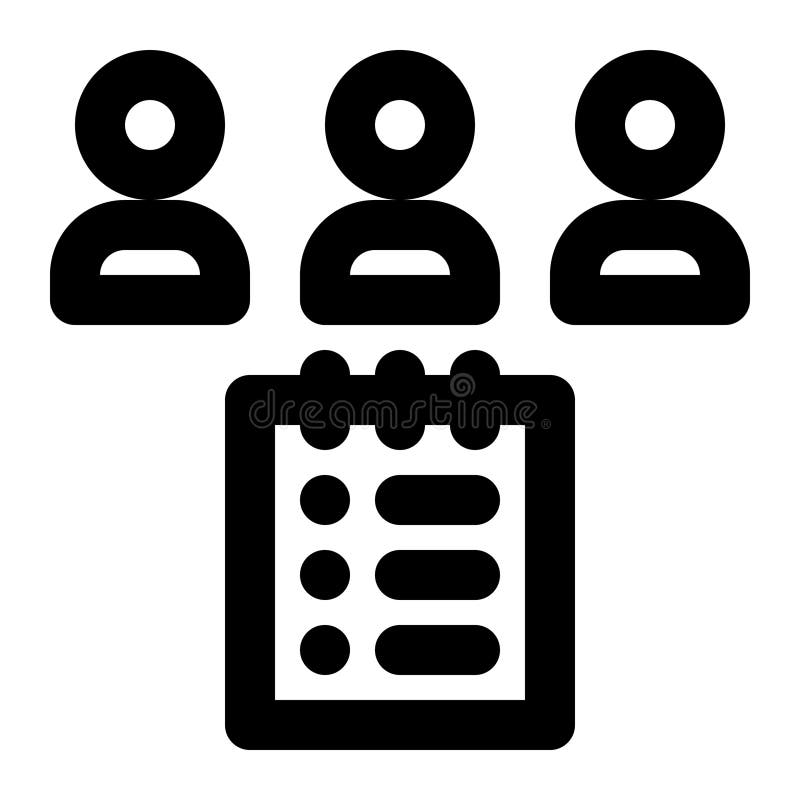 Meeting Agenda, Meeting, Agenda Outline Icon Stock Vector ...