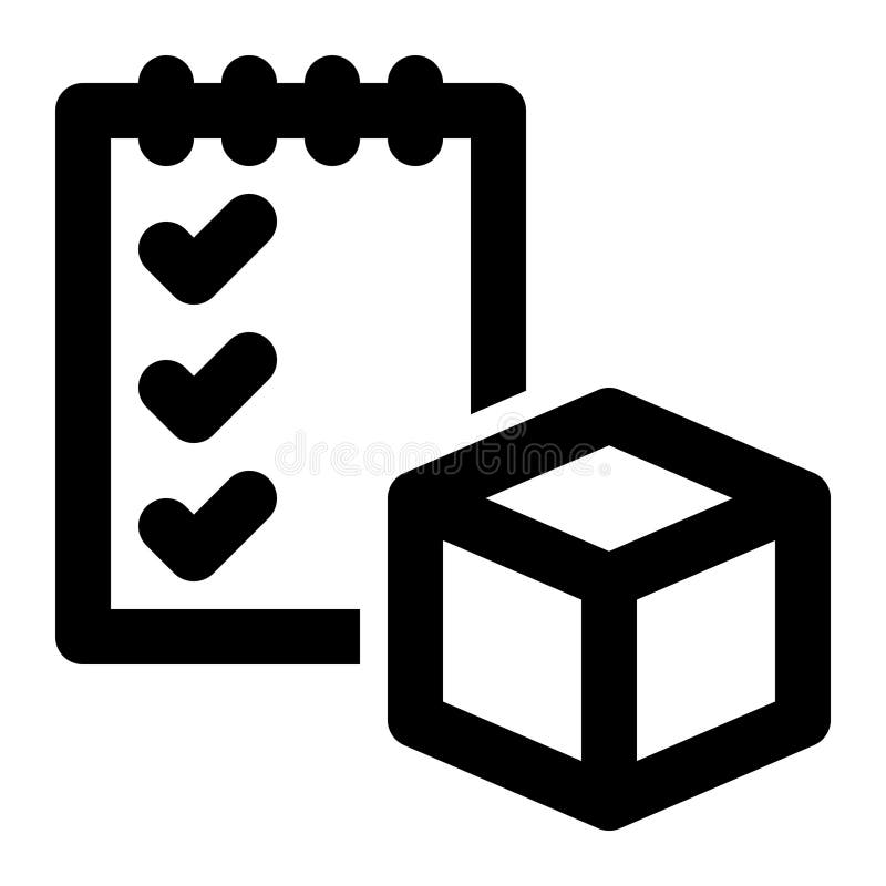 Product Management, Product Requirement, Product List Outline Icon ...