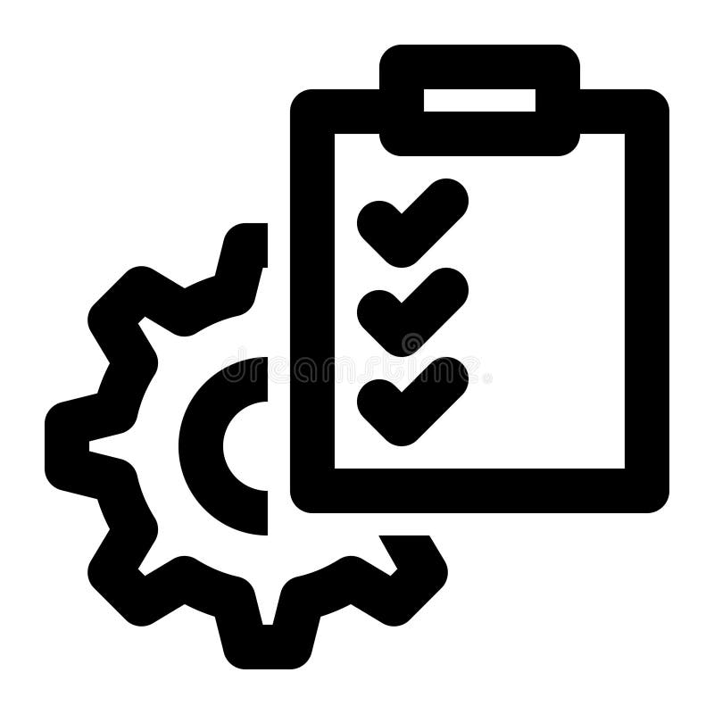 Project Management, Project, Requirement Outline Icon Stock Vector ...