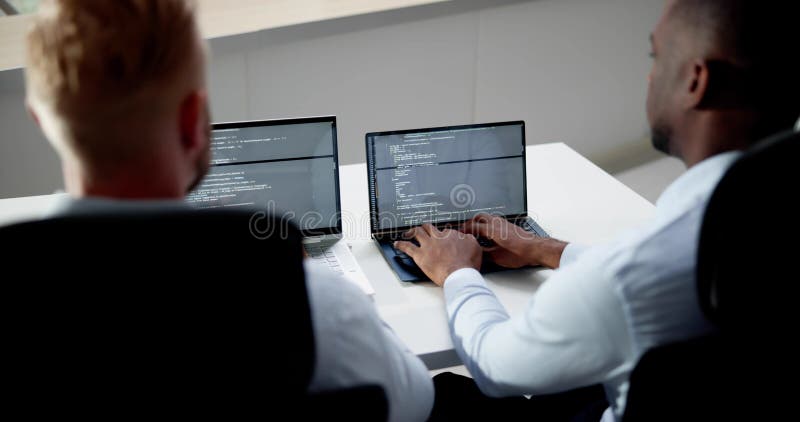 Agile Pair Programming And Extreme Coding Stock Image Image Of Methodology Office 314576893