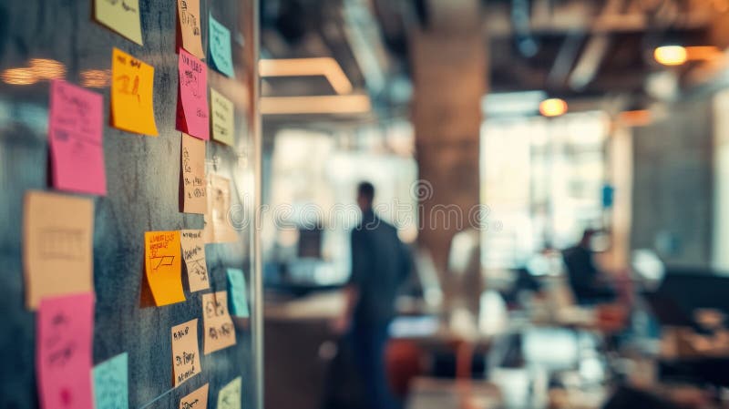 Agile Project Management Tools in a Tech-driven Workspace Stock ...