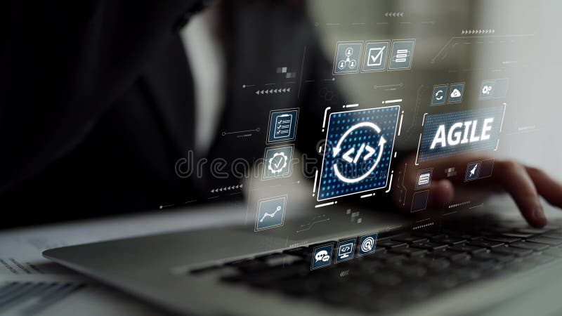 Agile Workflow And Sprint Planning In Agile Project Management Muxer Stock Video Video Of