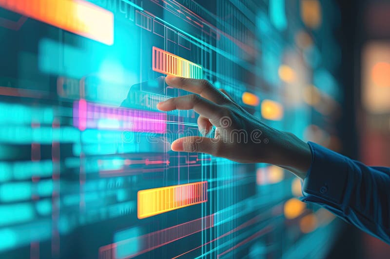 Agile Software Development Or Project Management Using Kanban Or Scrum