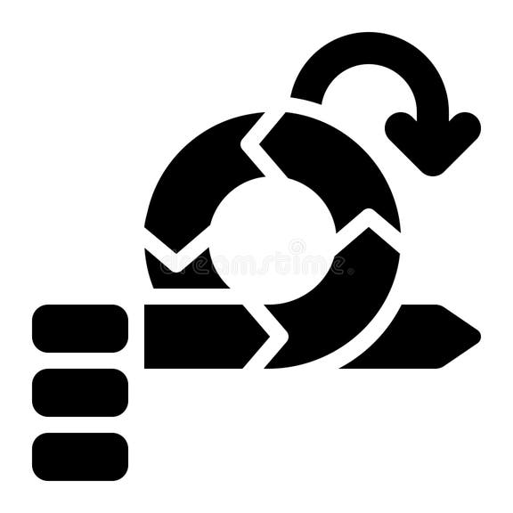 Sprint Backlog, Product Backlog, Sprint Glyph Solid Icon Stock Vector ...