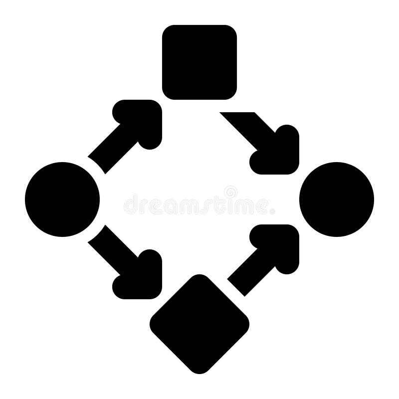 Adaptable, Adaptation, Adaptability Glyph Solid Icon Stock Vector ...
