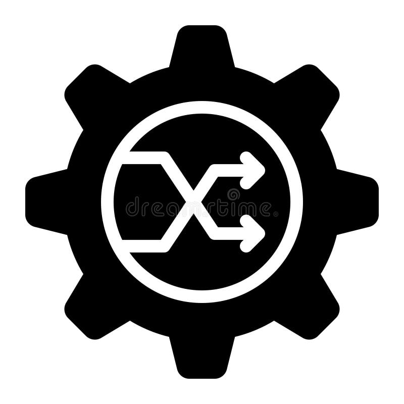 Change Control, Change Management, Changing Glyph Solid Icon Stock ...