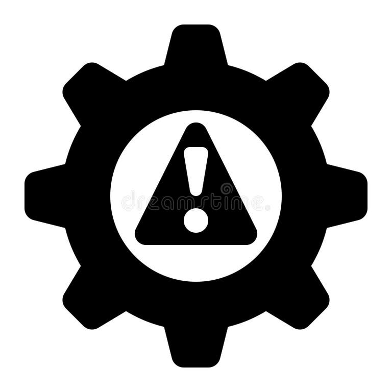 Risk Control, Risk Management, Risk Mitigation Glyph Solid Icon Stock ...
