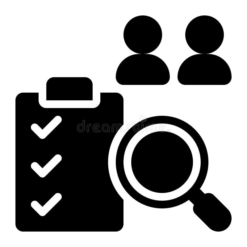 Beta Testing, User Testing, User Acceptance Glyph Solid Icon Stock ...