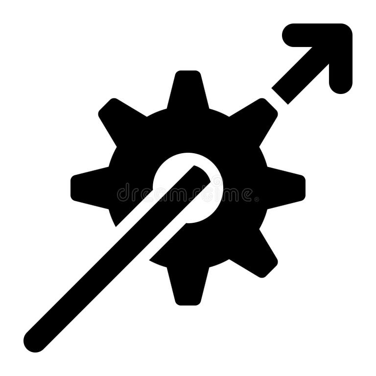 Work in Progress, WIP, Project Glyph Solid Icon Stock Vector ...