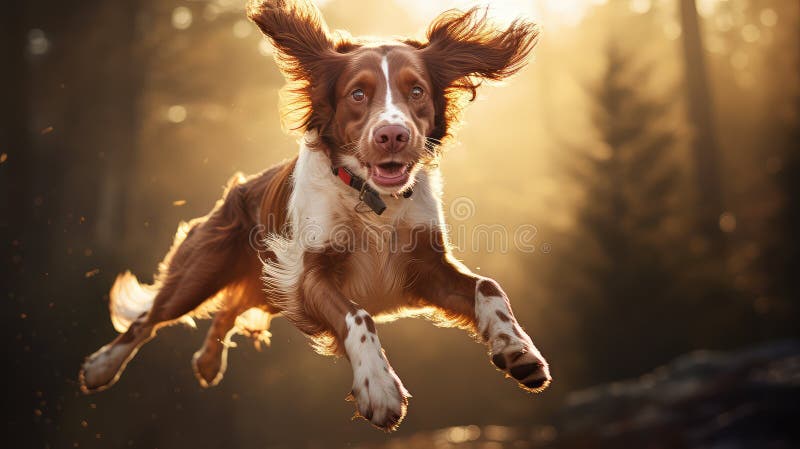 Agility dog jumping stock illustration. Illustration of agility - 307598393