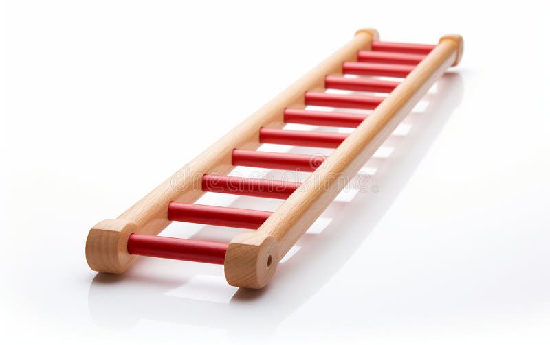 Agility Ladder Against Transparency Stock Illustration - Illustration ...