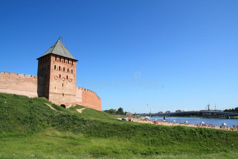 Aging brick fortress stock photo. Image of fortified - 16967904