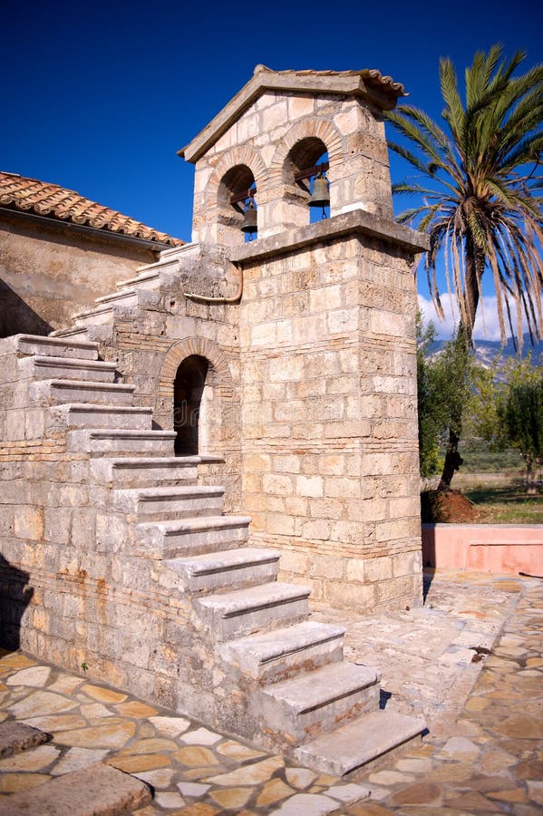 Agios Andreas Monastry stock image. Image of agios, kefalonia - 14974955