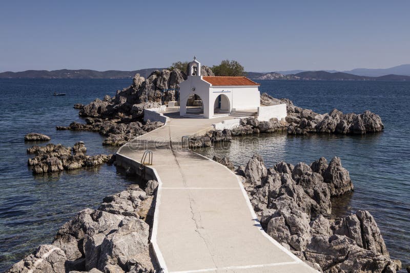 Agios Isidoros, Chios La Grèce Photo stock - Image of été, europe: 94059866