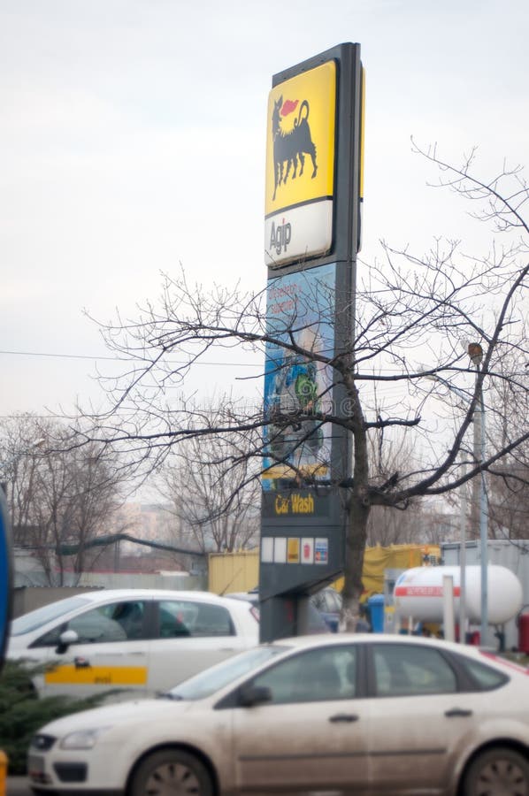 ENI Agip gas station editorial photo. Image of service - 28620906
