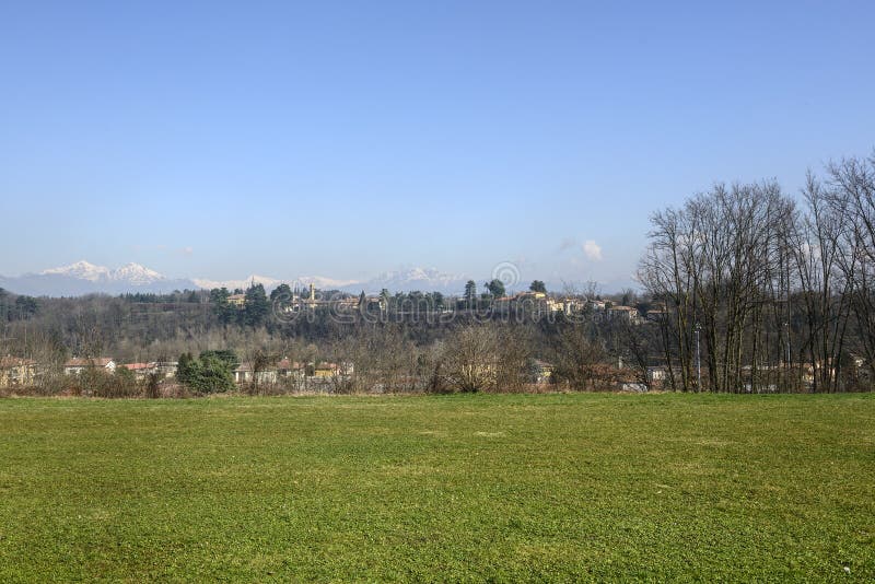 Agliate Brianza stock image. Image of sunny, europe, monza - 38977963